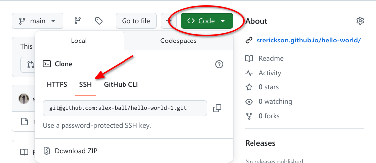 Library Carpentry: Introduction to Git: GitHub Pages